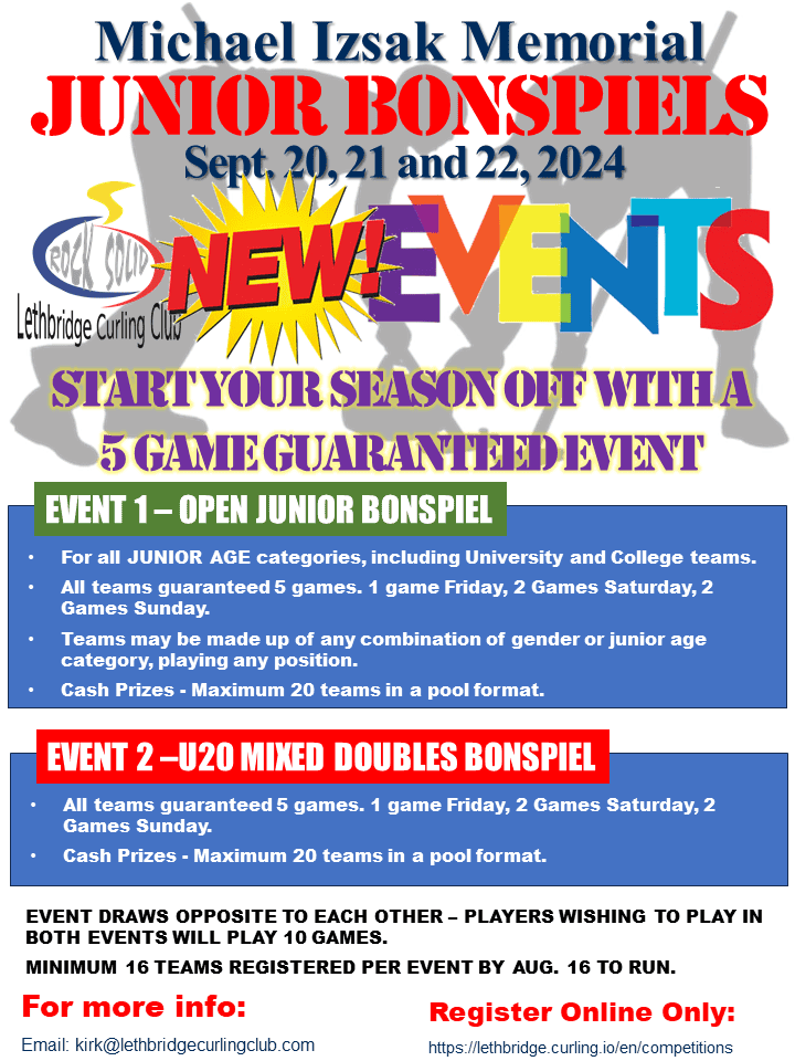 Bonspiels | Curling Alberta