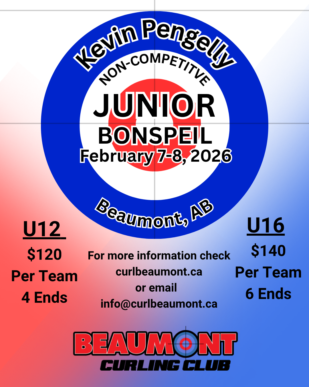 Beaumont Kevin Pengelly Non-Competitive U12 and U16 Bonspiel | Curling ...